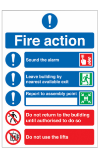 Signs for Fire Safety
